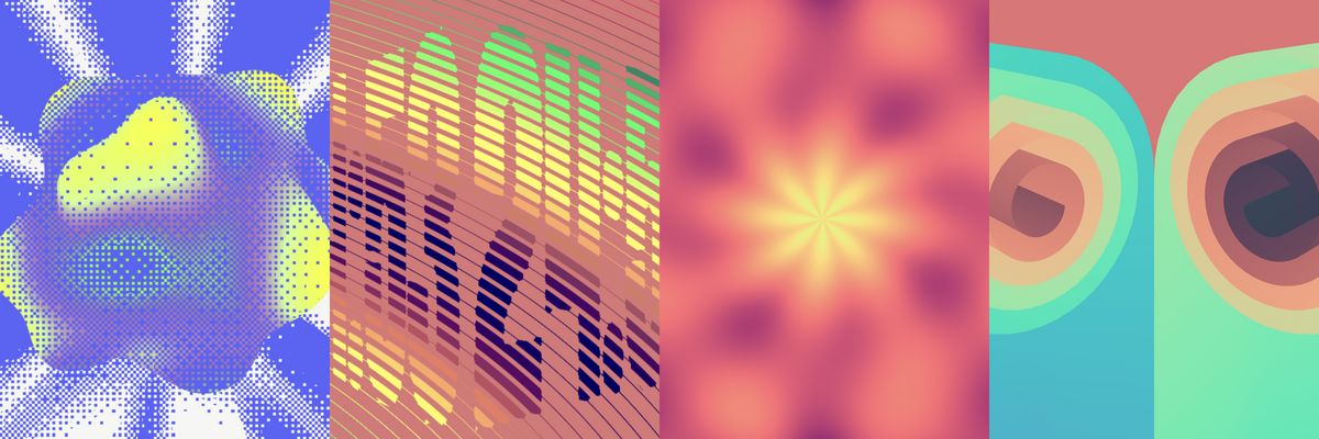 Dithering, mesh unrolling and postprocessing Dithering, mesh unrolling and postprocessing