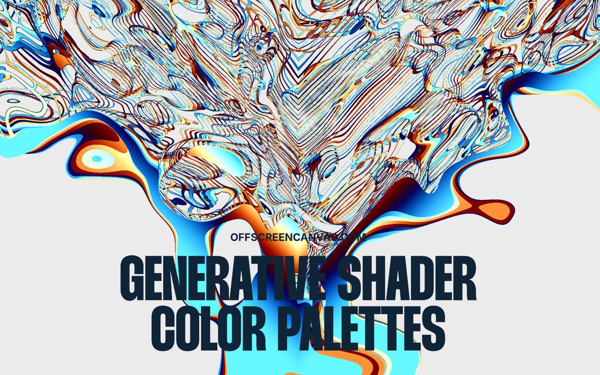 Generative Shader Color Palettes